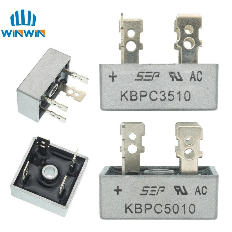 Kbpc1510 Kbpc2510 Kbpc3510 Kbpc5010 15a 25a 35a 50a 1000v Diode Bridge ...