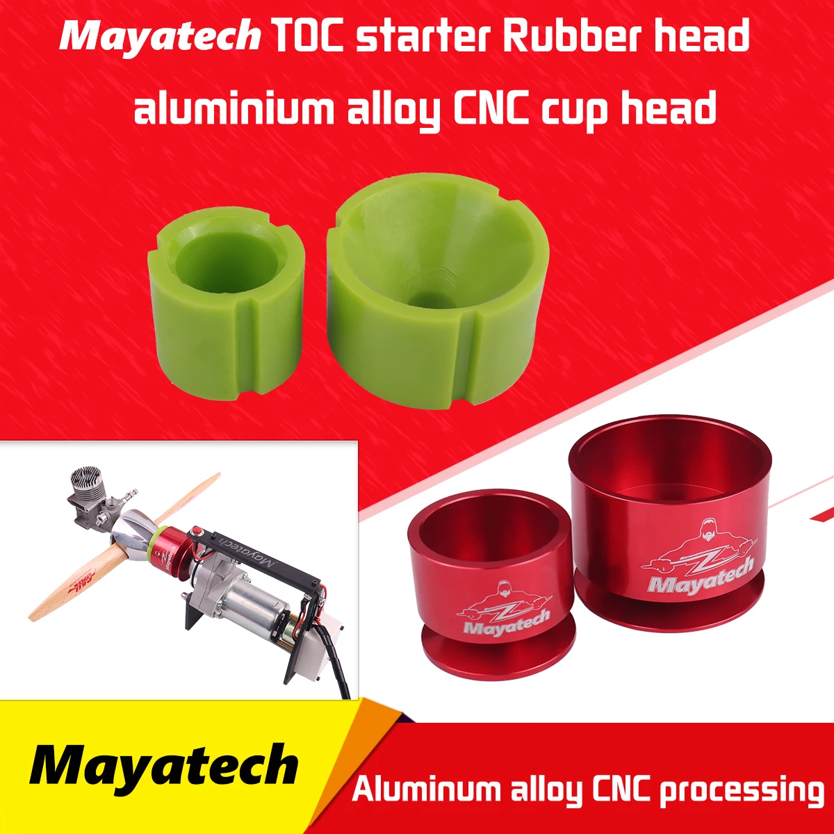 Mayatech Toc Electric Rc Engine Starter Spare Parts Special Starting ...