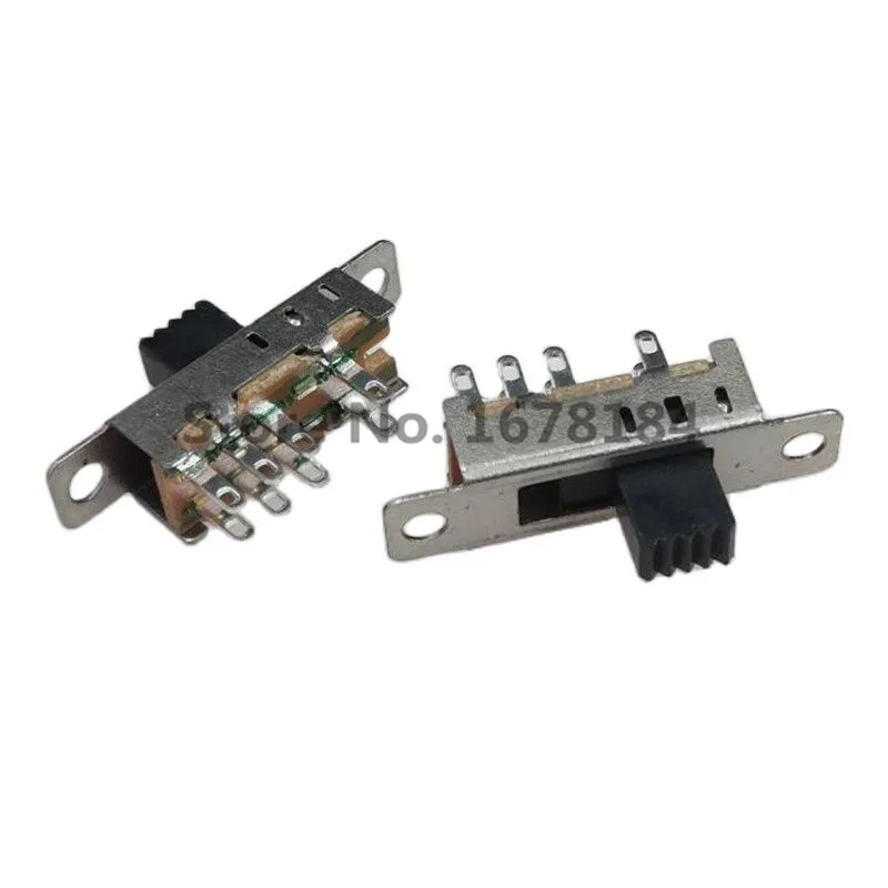 20PCS 50PCS SS23E04 SS 23E04 Double Toggle Switch 8 Pins 3 Files 2P3T DP3T Handle High 5mm Small ...