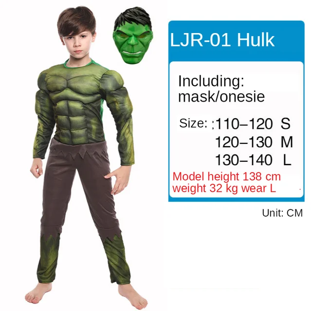 Incredible Hulk Costume Kids