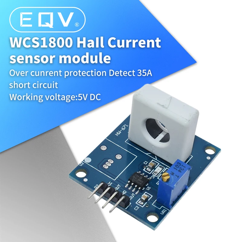DC-5V-WCS1800-Hall-Current-Detection-Sensor-Module-35A-Precise-With ...