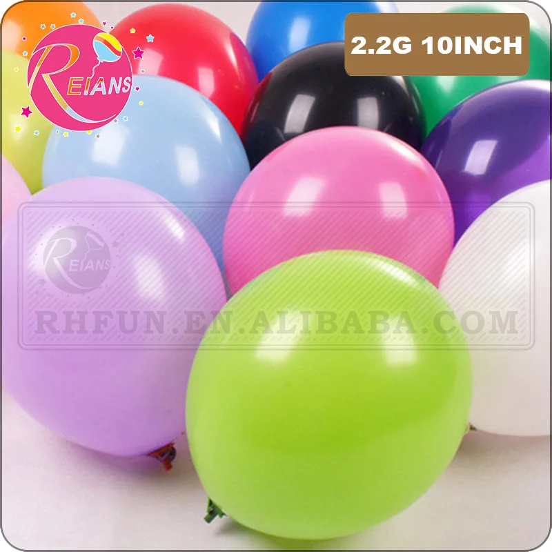 Globos inflables de látex para fiesta de cumpleaños de niños, 10 ...