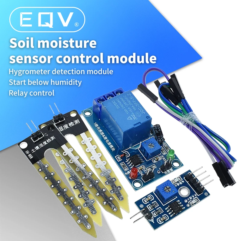 Smart Electronics 3.3v 5v 12v Soil Moisture Hygrometer Detection Humidity Sensor Module For ...