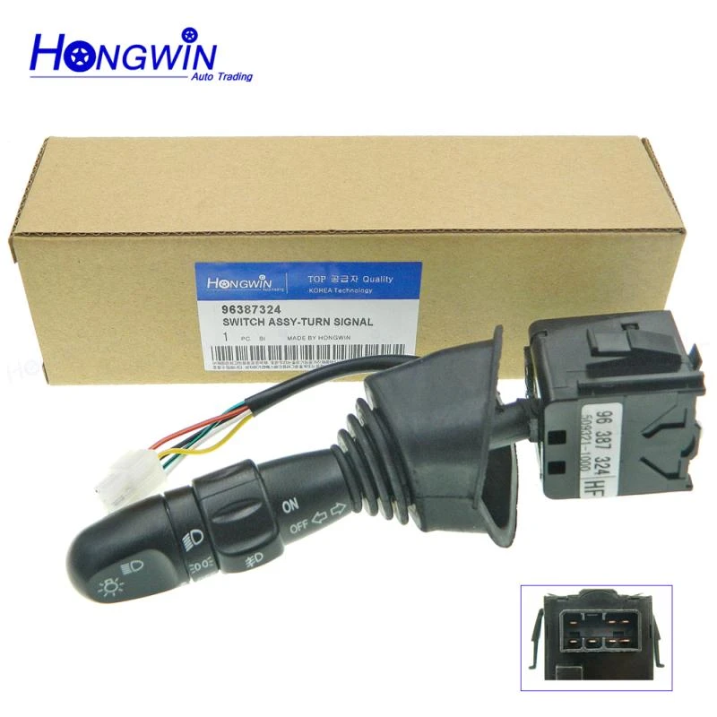 96387324 Turn Signal Light Switch For Daewoo Lacetti Chevrolet Nubira ...
