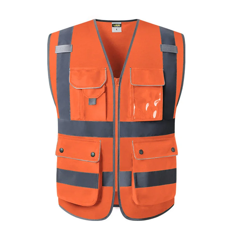 Construction Safety Vests With Pockets