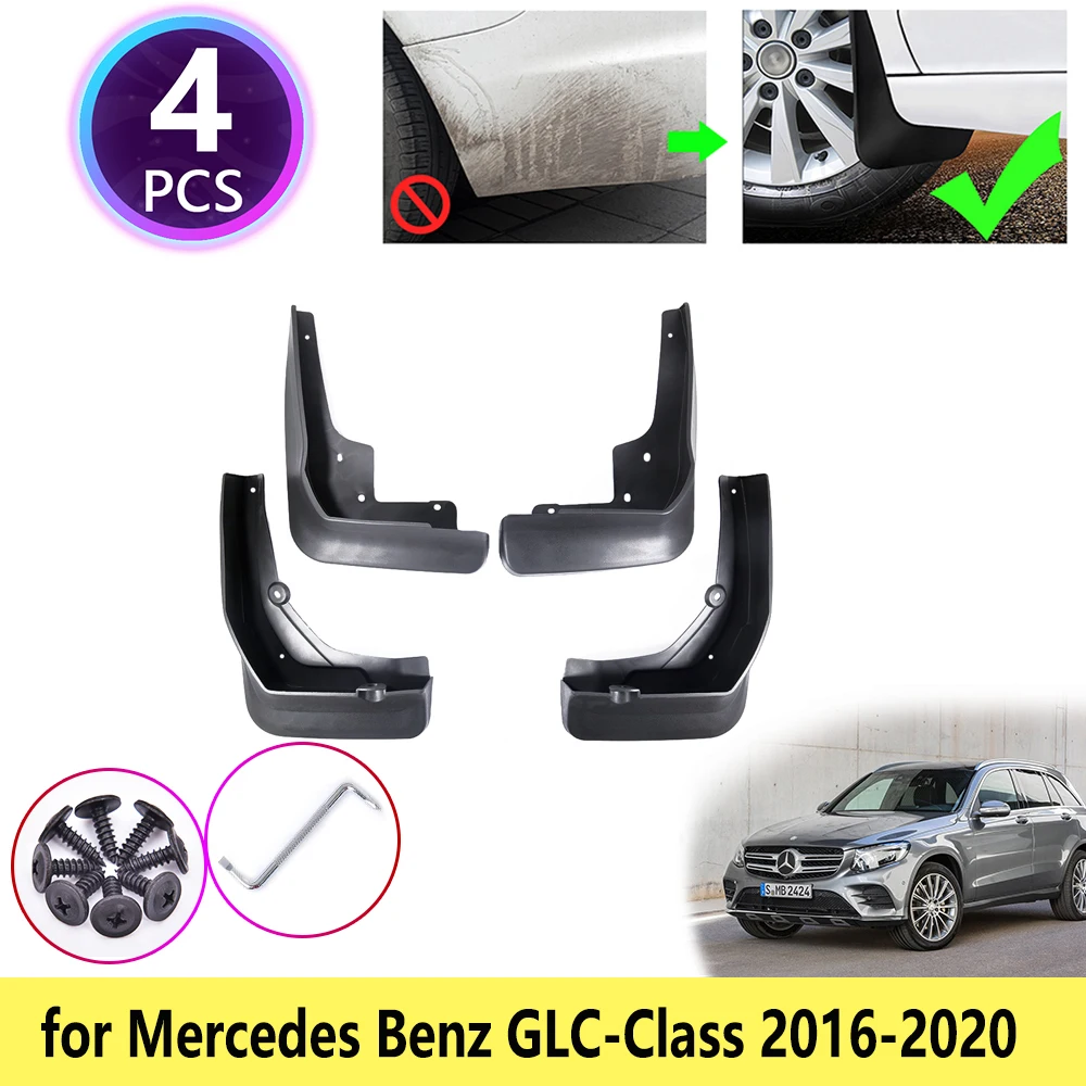 Protetores-para-para-lama-mercedes-benz-glc-class-x253-2016-2017-2018 ...