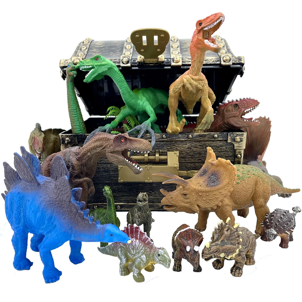 Jurassic World 2 Figures Model Pirate Treasure Box Brachiosaurus ...