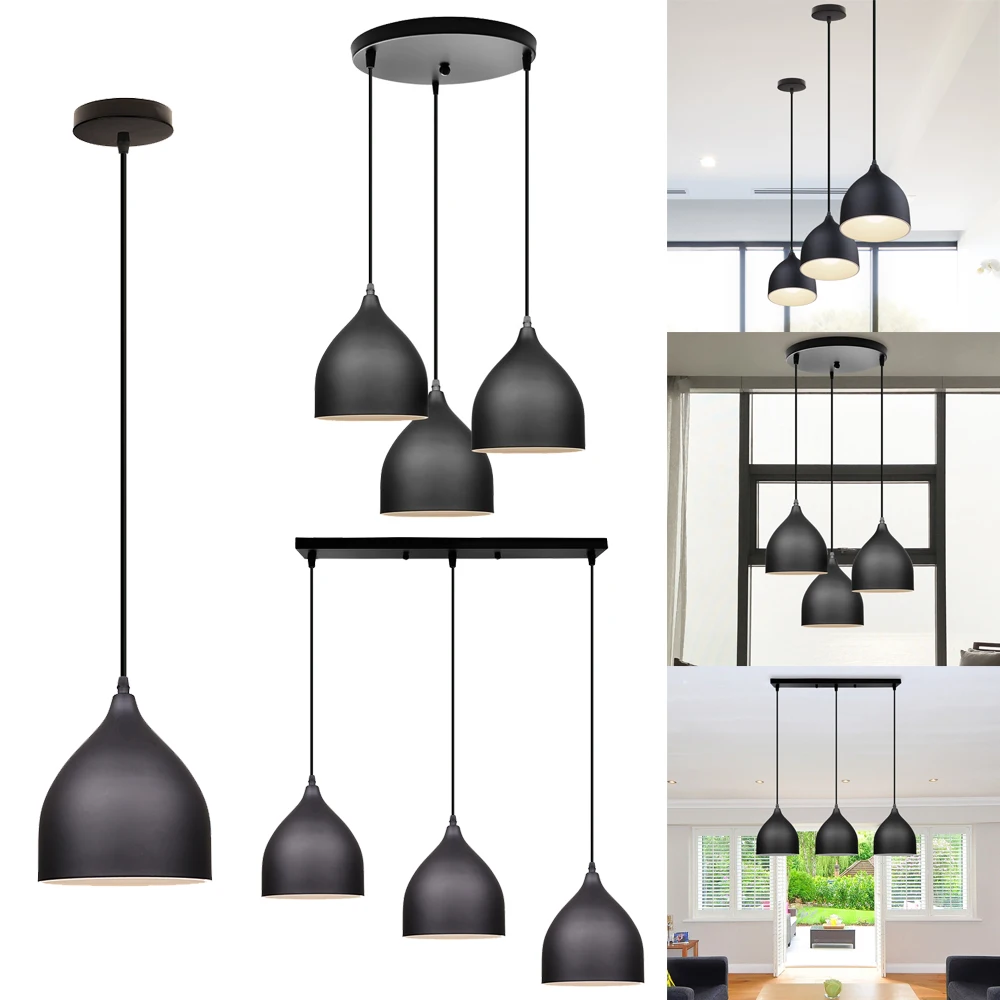Hanging Lamp Kitchen 1 3 Heads | Nordic Lamps Hanging Kitchen - 1/3 ...