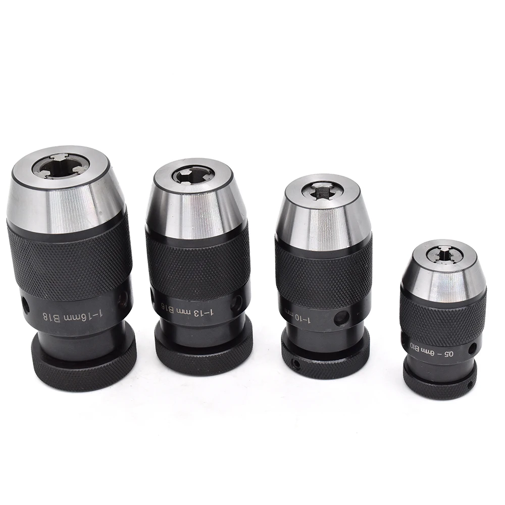 Cartucho B10 B12 B16 Portabrocas de 1 16mm JT6 B18 Portabrocas de tapper autoapretado ...