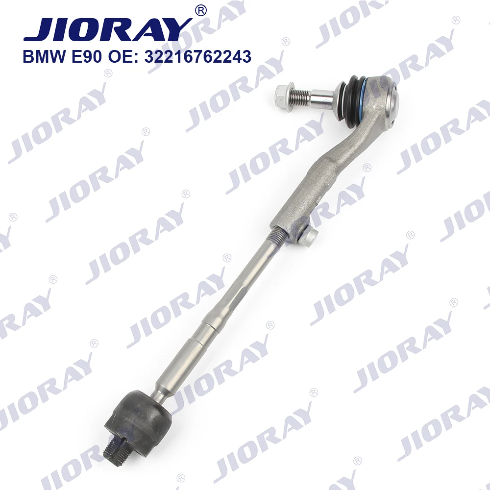 JIORAY 앞 좌측 스티어링 타이로드 헤드 어셈블리, BMW 1/3 시리즈 E90 E91 E92 E93 E81 E82 E87 ...