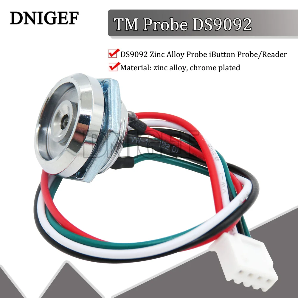 TM Probe DS9092 Zinc Alloy Probe iButton Probe/Reader with LED Diy ...