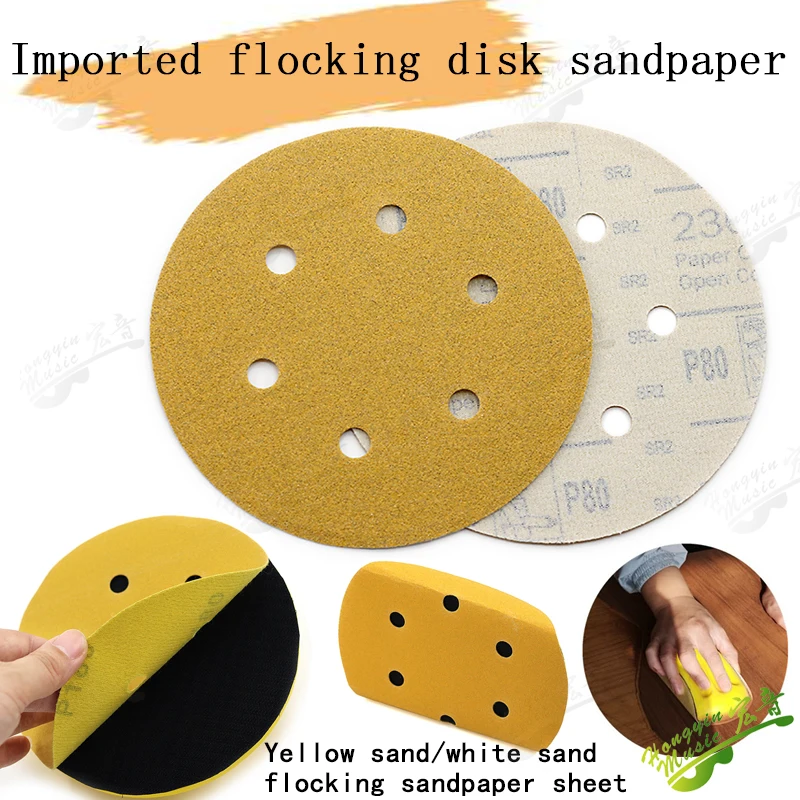 5pcs Sandpaper 80 120 180 240 320 400 800 1000 1200 1500 Round ...