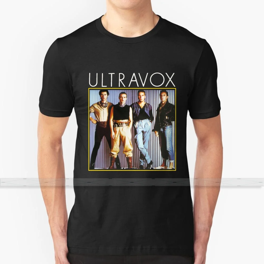 Eighties New Wave Uvox T Shirt Custom Design Cotton For Men Women T ...