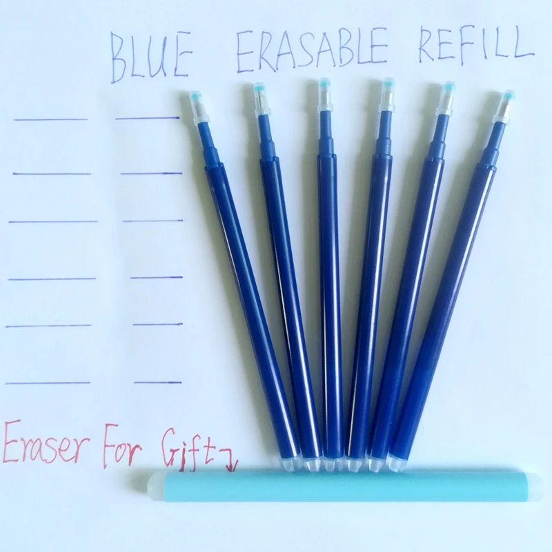 Magic Erasable Pen Refill Blue Ink 0.7mm Friction Pen Frixion Refill ...