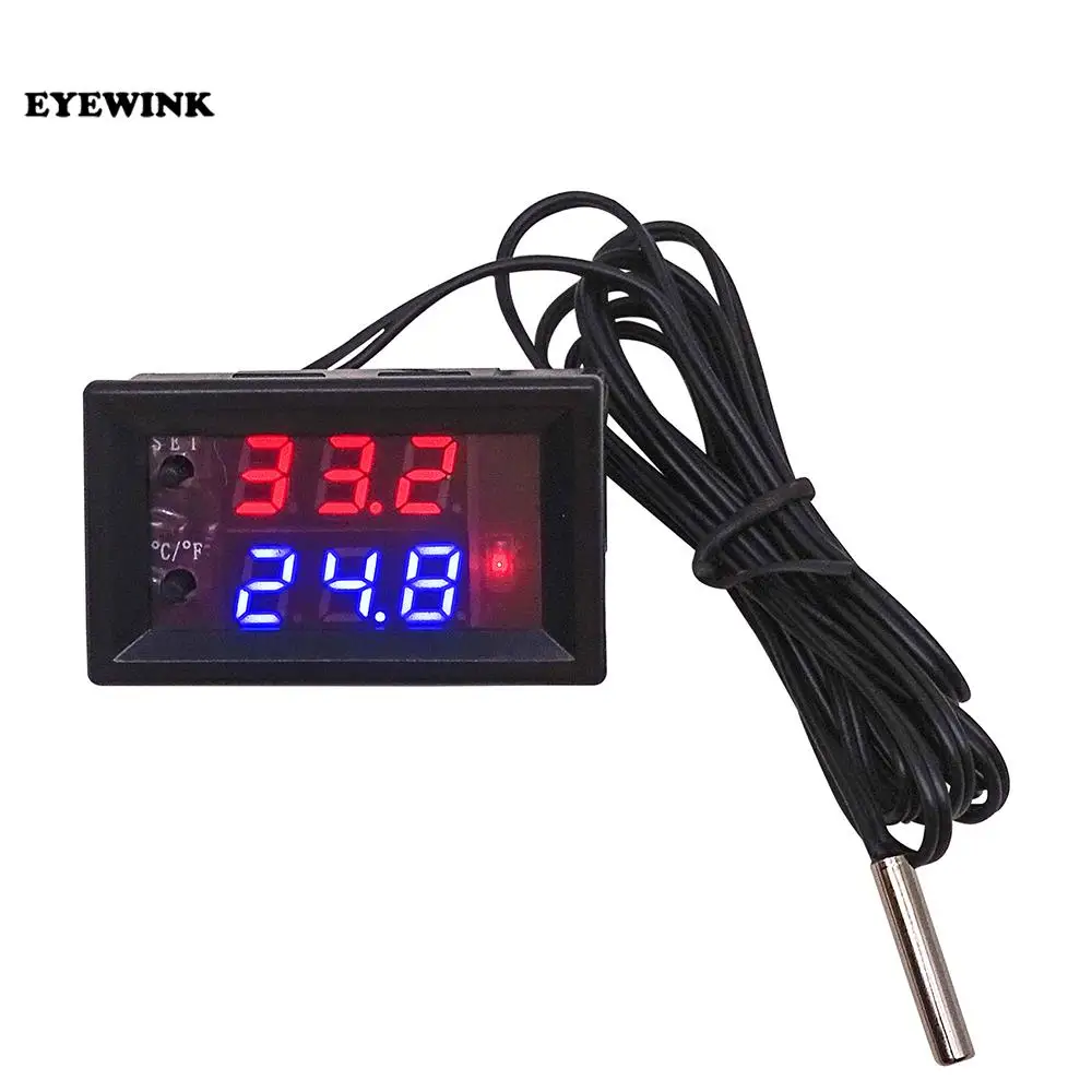 W1209 WK DC 12V LED Digital Thermostat Temperature Control Thermometer ...