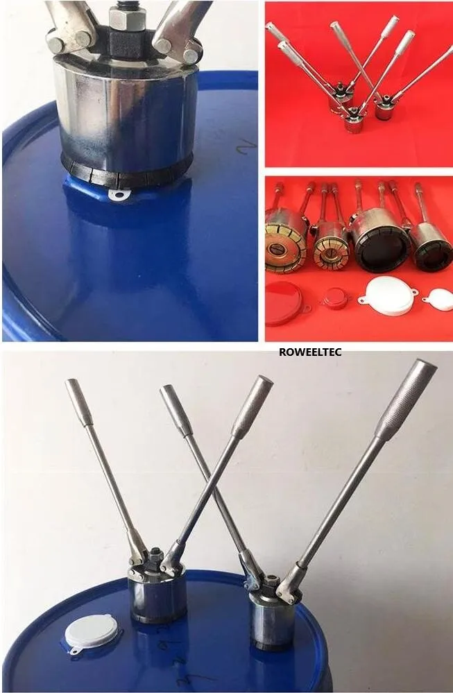 High Quanlity 53 Gallon 200L Drum Cap Sealing Tool Barrel Crimping Tool ...