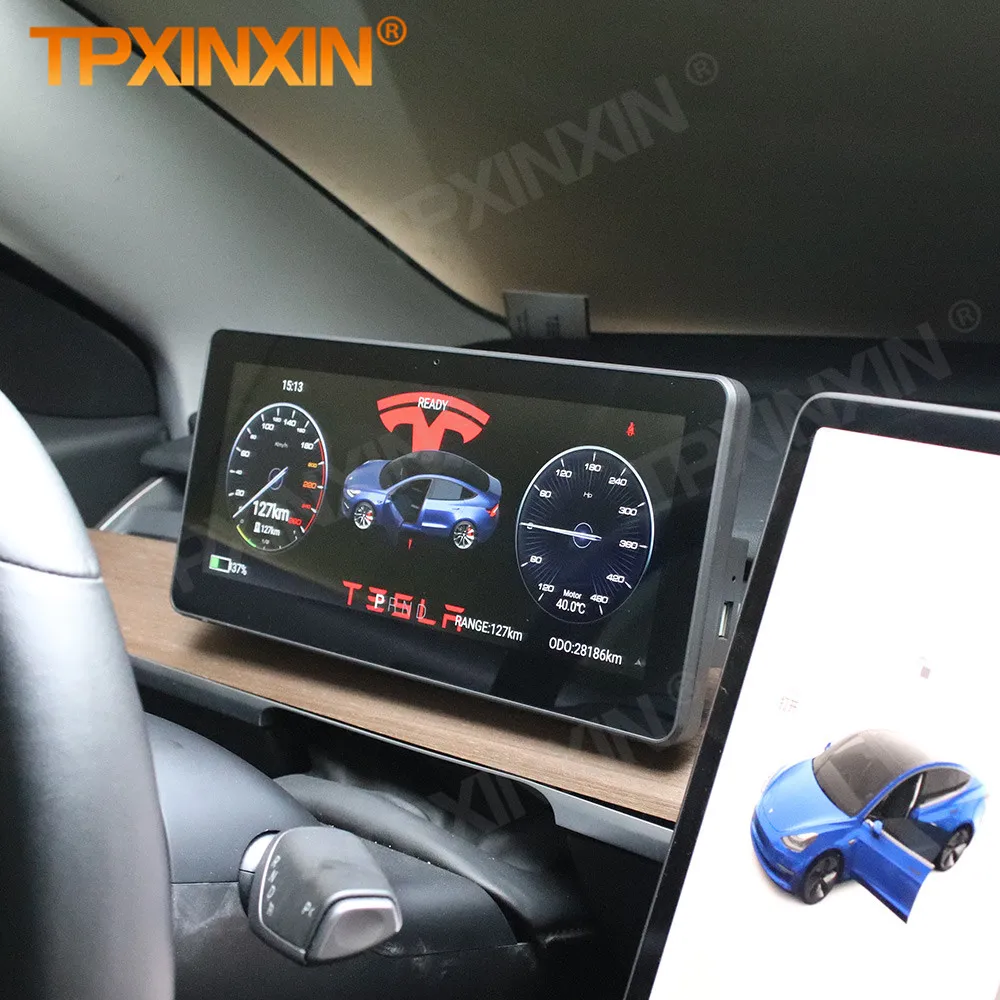 Digital-Dashboard-Panel-Virtual-Instrument-Cluster-For-Telsa-Model-3 ...