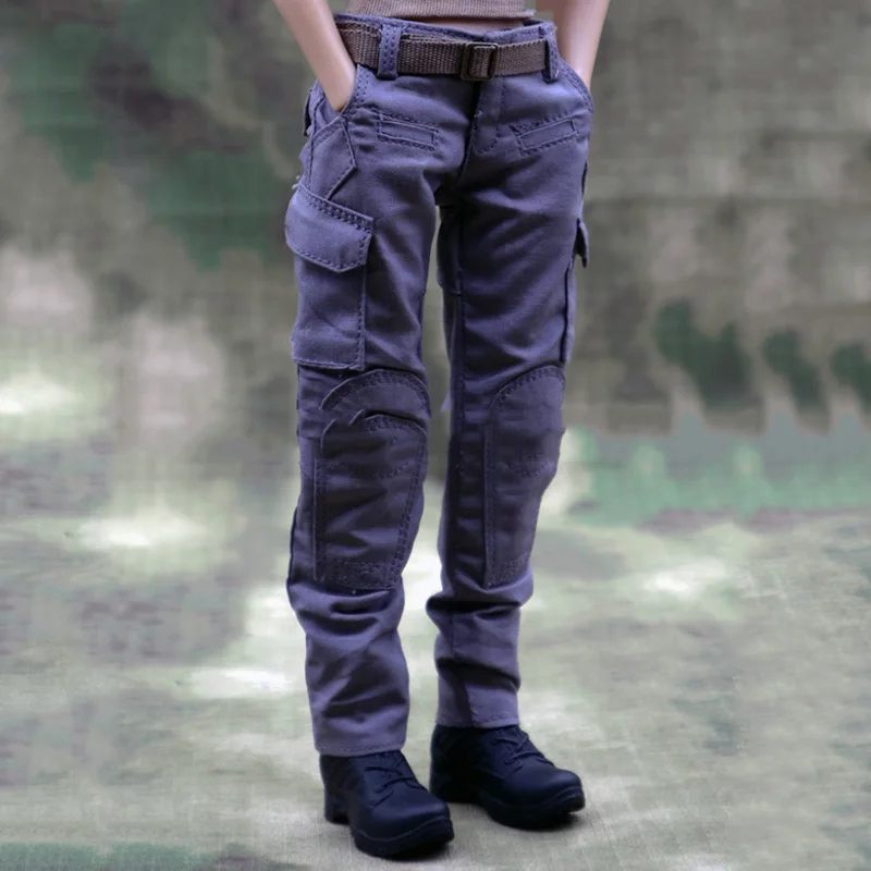 Toys & Hobbies 1/6 Scale Female Black Soldier Combat Pants For 12 ...