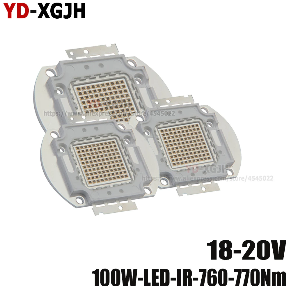 Infrared High Power LED 500nm 680nm 730nm 760nm 810 850nm 940nm 1050nm ...