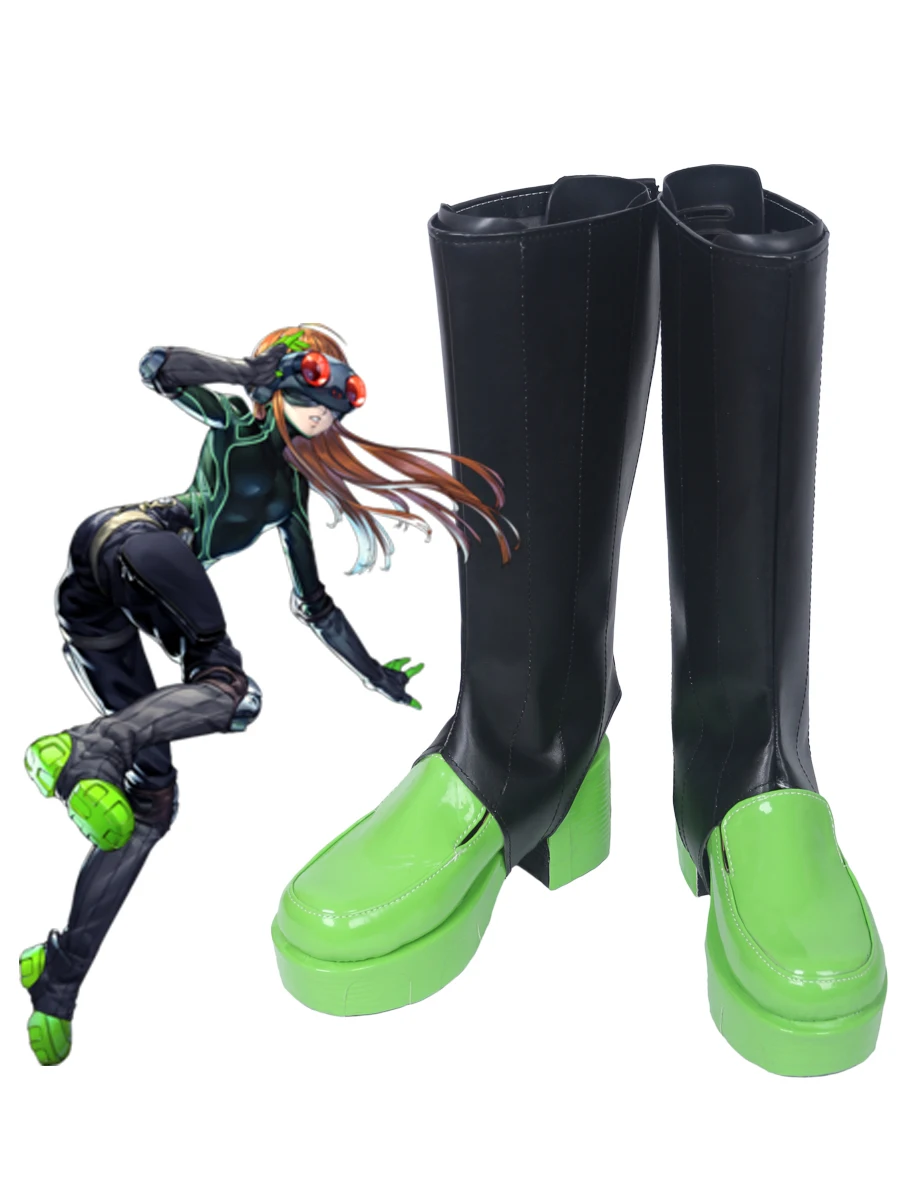 Persona 5 futaba sakura cosplay botas sapatos feitos sob encomenda ...