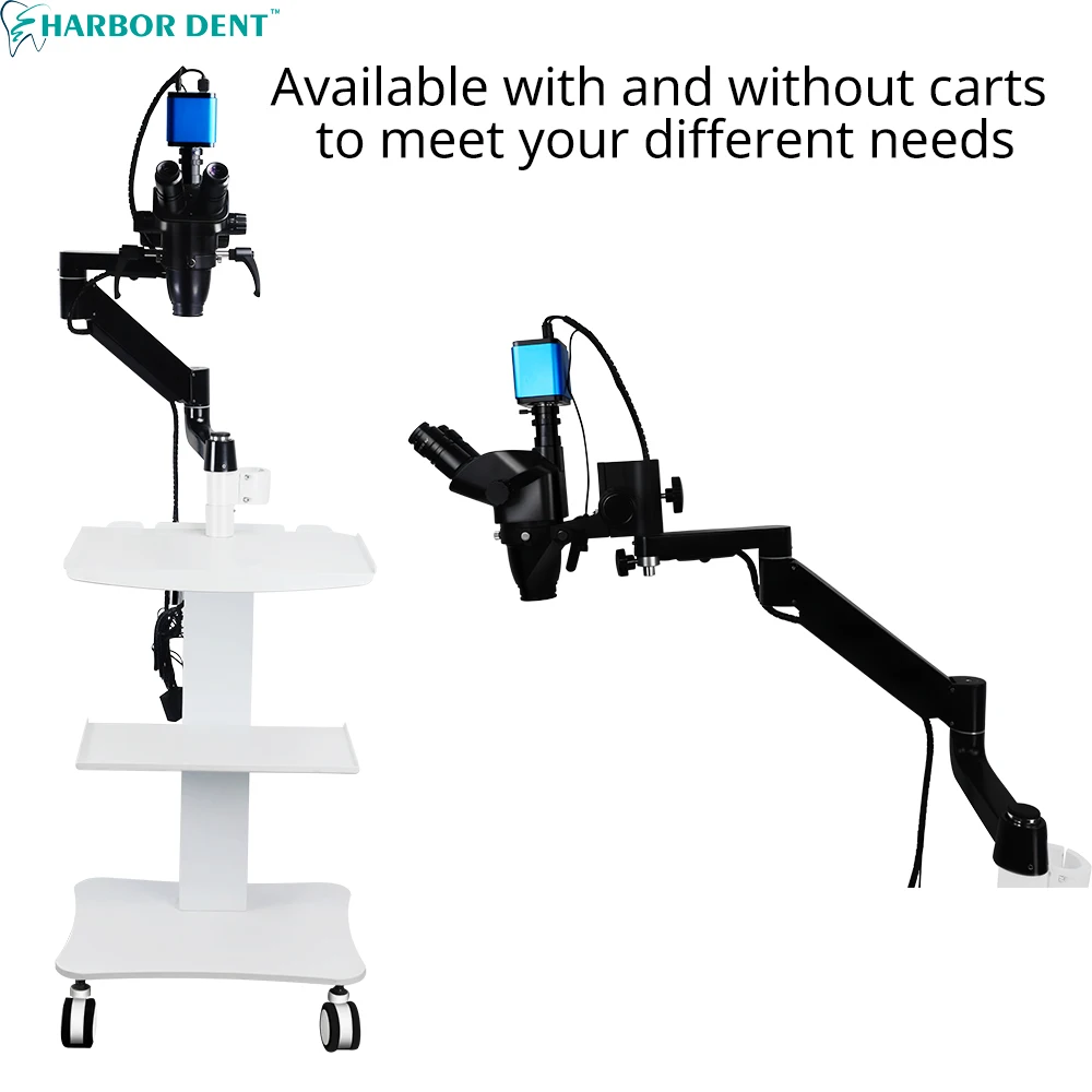 Dental-Equipment-Microscope-With-1600W-Camera-3-35X-22-5X-Continuous ...