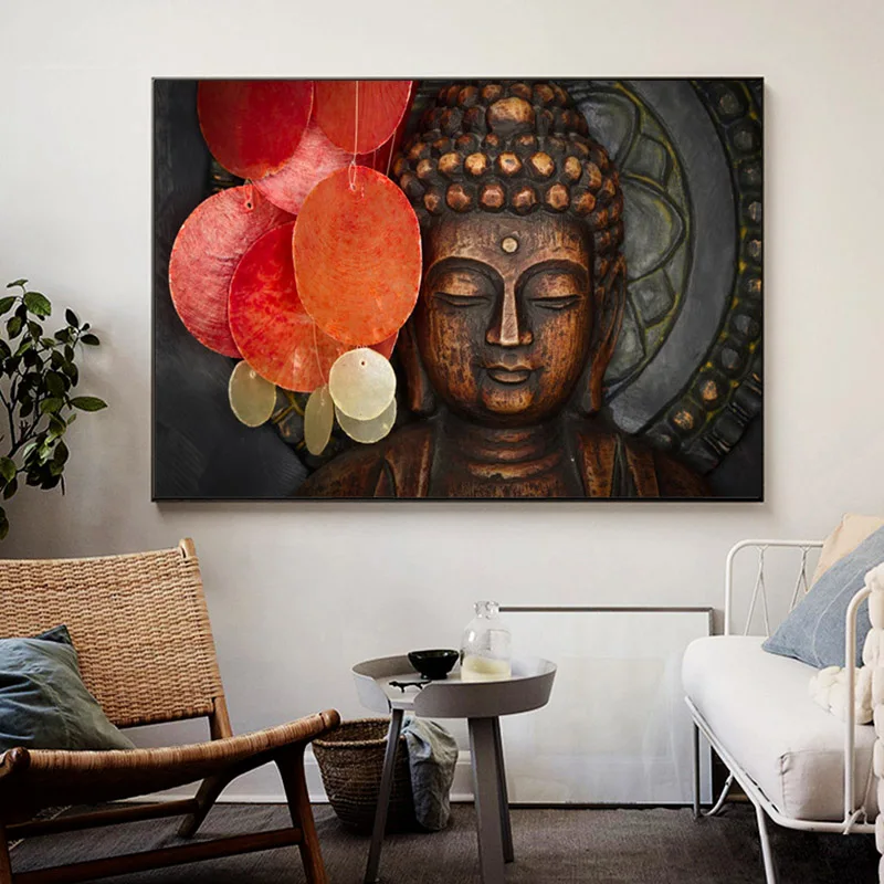 Buddha Face Wall Art