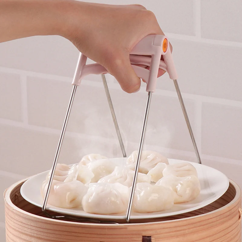 Take Bowl Clamp Stainless Steel Hot Pot Non-slip Anti-scalding Kitchen ...