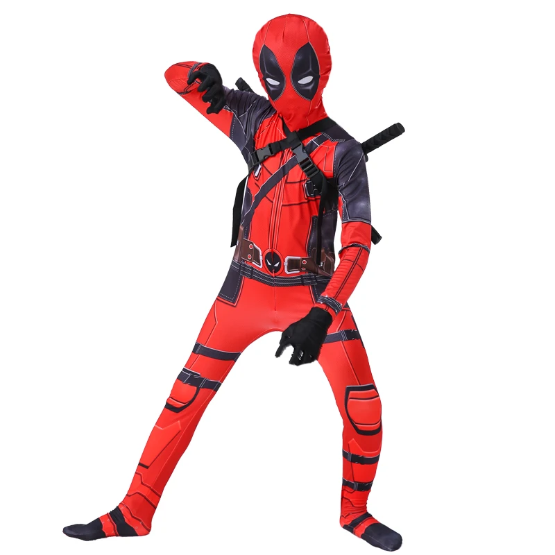 Deadpool cosplay costume For kids - AllCosplay.com