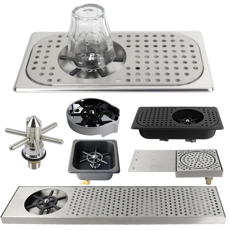 Glass-Rinser-Diameter-Stainless-Steel-Rinser-for-Beer-Milk-Tea-Cup ...