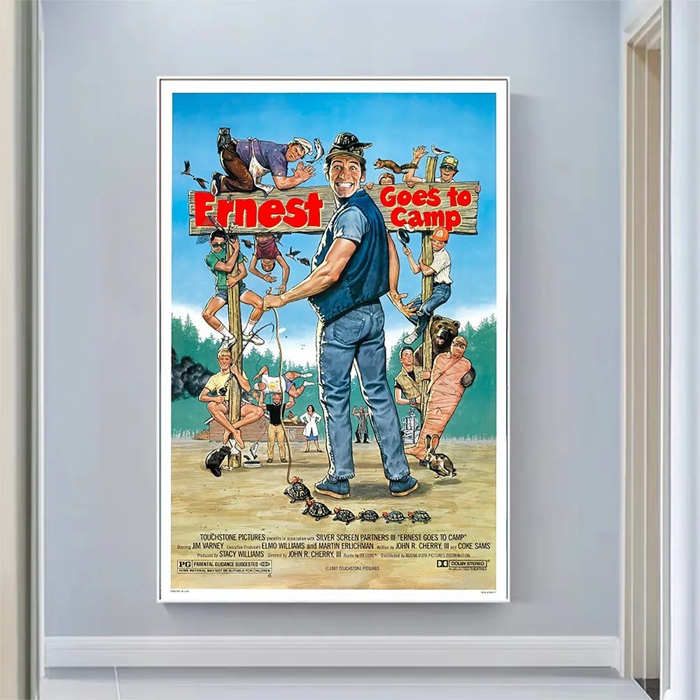 Ernest Goes To Camp Poster