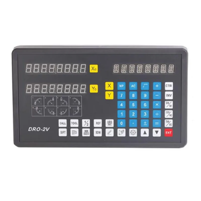 Linear milling machine three axis grating ruler digital display meter ...