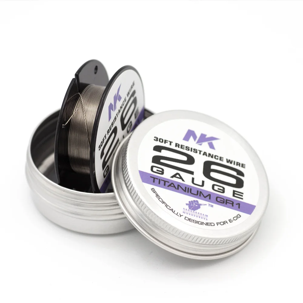 NK-titanium-wire-temperaturer-control-vape-wire-AWG-26-gauge-28-gauge ...