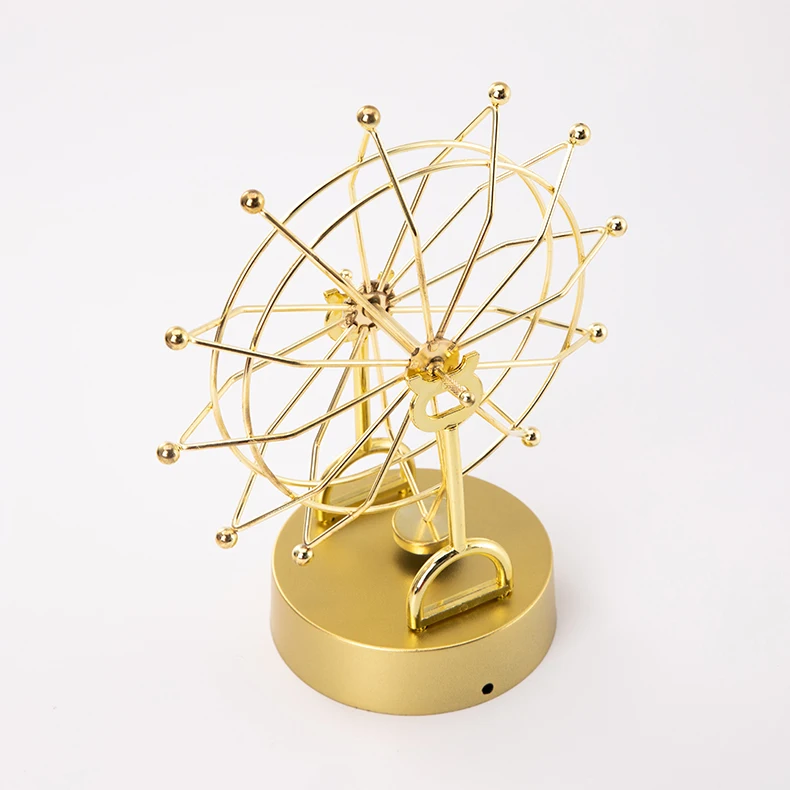 Grande roue rotative créative, appareil de mouvement perpétuel, boule à ...