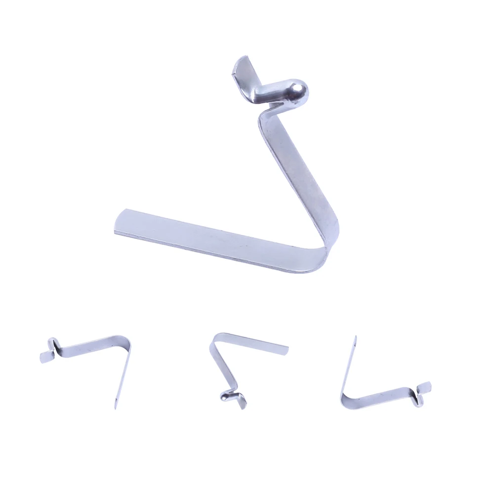 Manufacture Zinc Coated V Shaped Metal Clamps With V Spring Clips Push ...