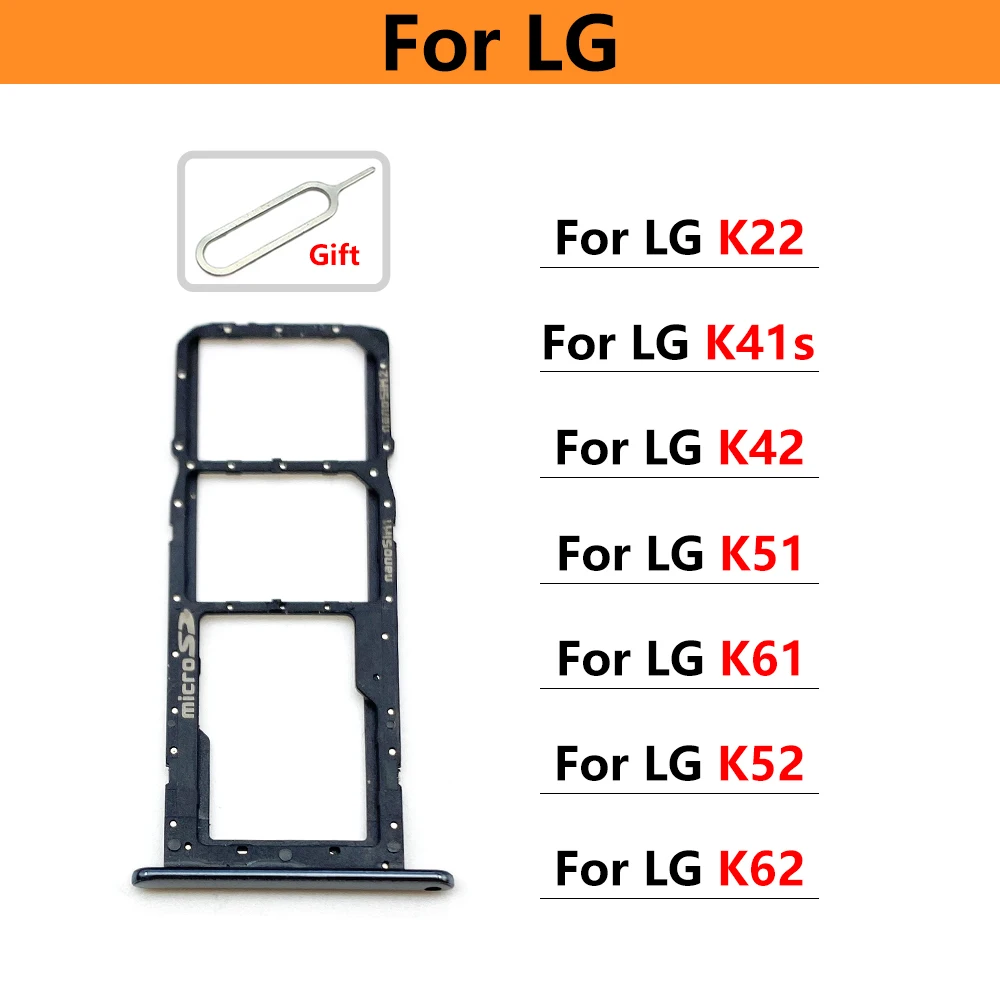 New-SIM-Card-Tray-Slot-Holder-For-LG-K22-K42-K52-K62-K41S-K51-K61 ...