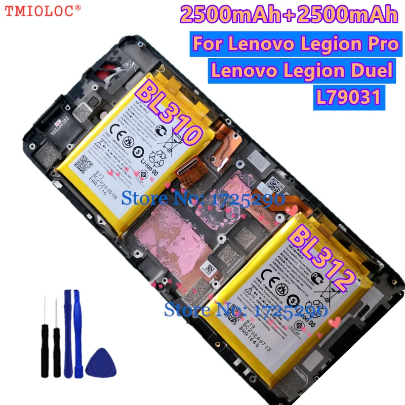 Batería Original BL312 BL310 para Lenovo Legion Duel Legion Pro L79031 ...