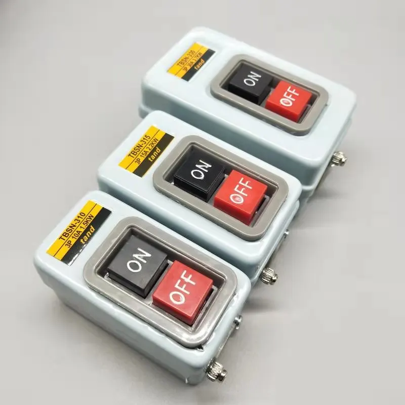 Push-Button-Power-Switch-Three-Phases-Power-Control-Start-Switch-AC ...