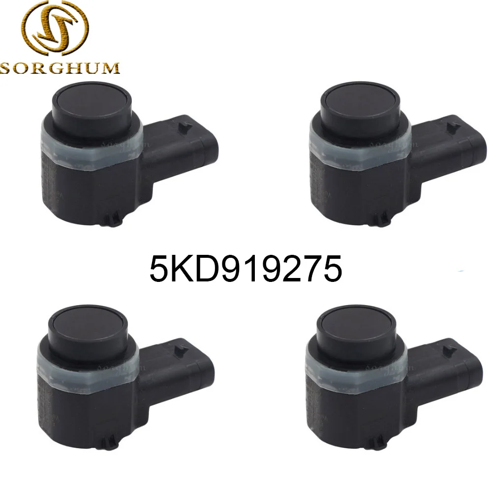 4pcs 5kd919275a 5kd919275 Pdc Parking Sensor For Vw Passat B7 Golf Mk6 ...