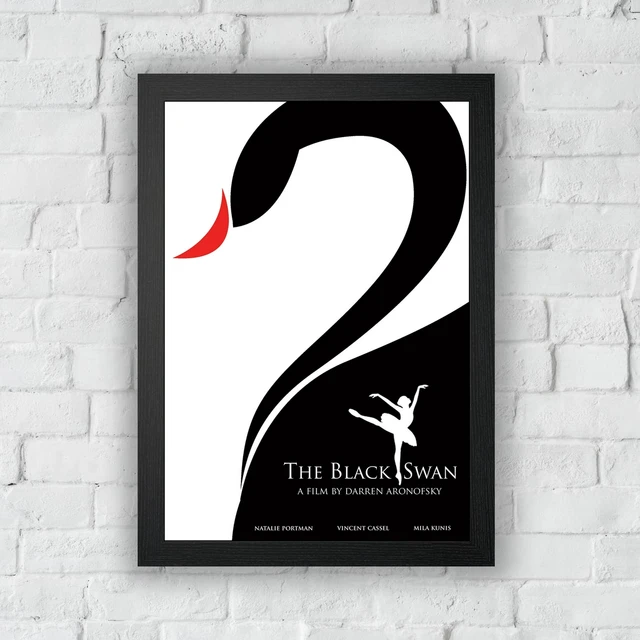 Black Swan Minimalist Poster