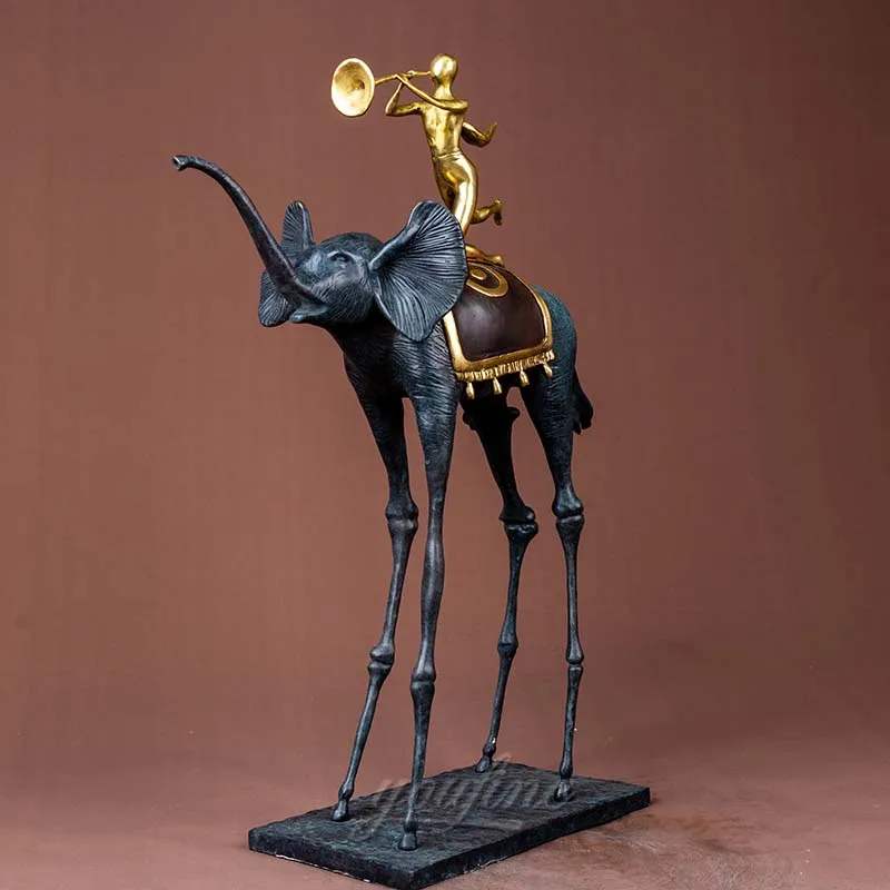 Salvador Dali Elephant Statue