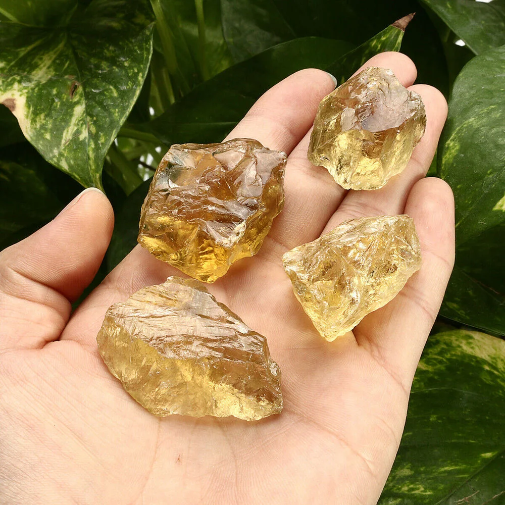 Natural Stone Crystals | Raw Quartz | Home Decor | Raw Stone | Citrine ...