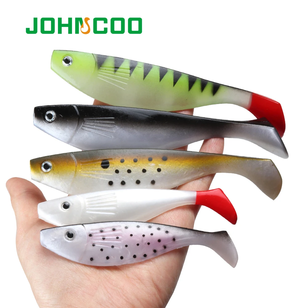 JOHNCOO-Soft-Fishing-Lure-6pcs-110mm-4pcs-150mm-Teeze-Pro-Shad-Lure ...