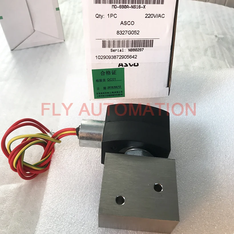 EF8327G052 8327G052 ASCO 8327 серия 1/" взрывозащищенный Соленоидный ...