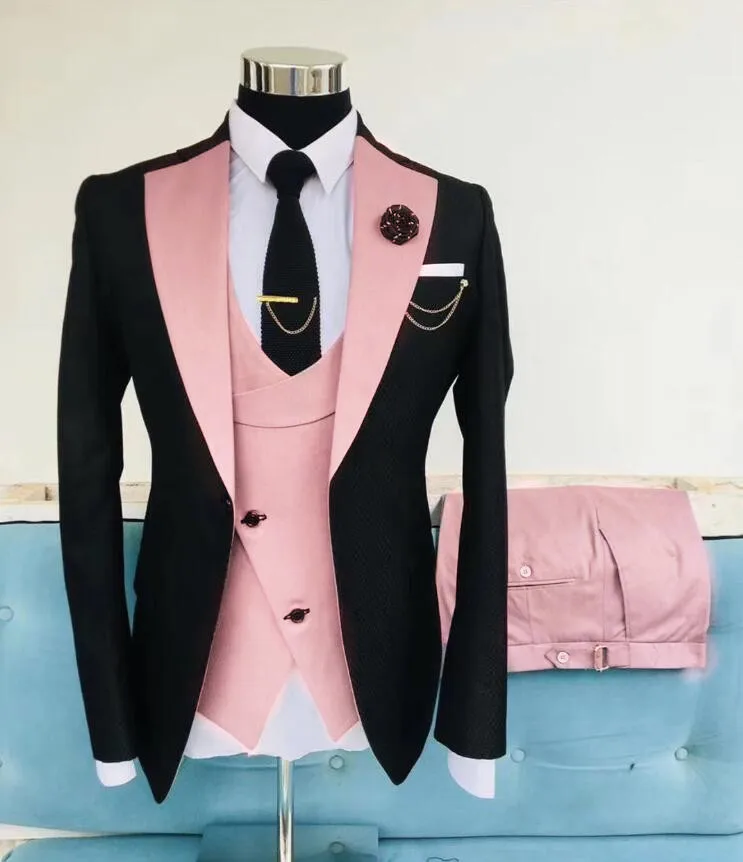 Terno-de-casamento-cl-ssico-masculino-blazer-de-3-pe-as-blazer-slim-fit ...