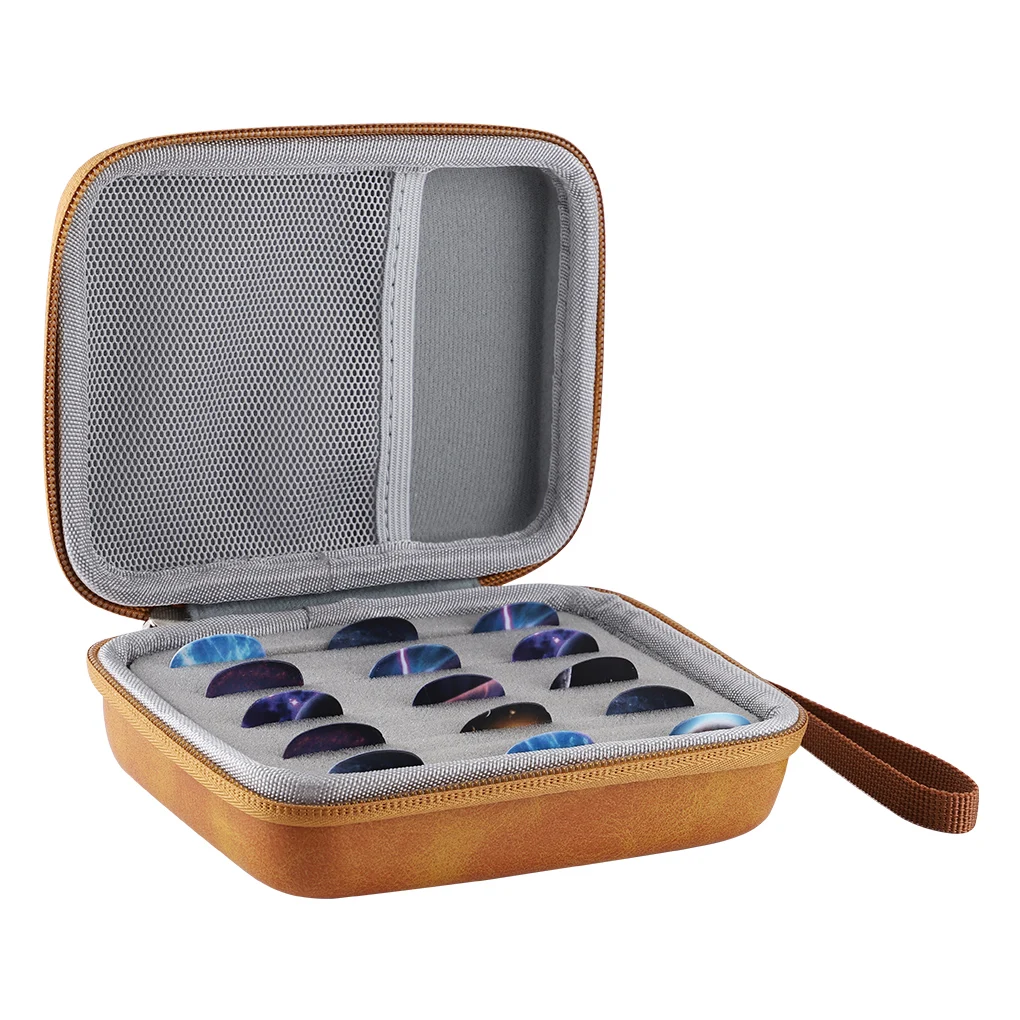 Waterproof-Guitar-Plectrum-Case-Portable-Guitar-Pick-Holder-Zipper ...