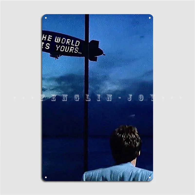 Scarface-The-World-Is-Yours-Poster-Metal-Plaque-Club-Party-Club-Bar ...