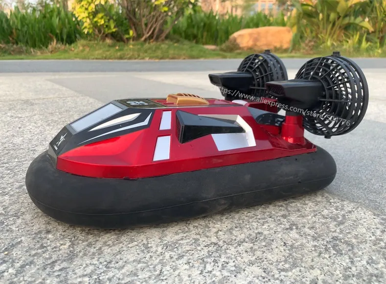 2.4G Big RC hovercraft 4 direction racing amphibious hovercraft high ...