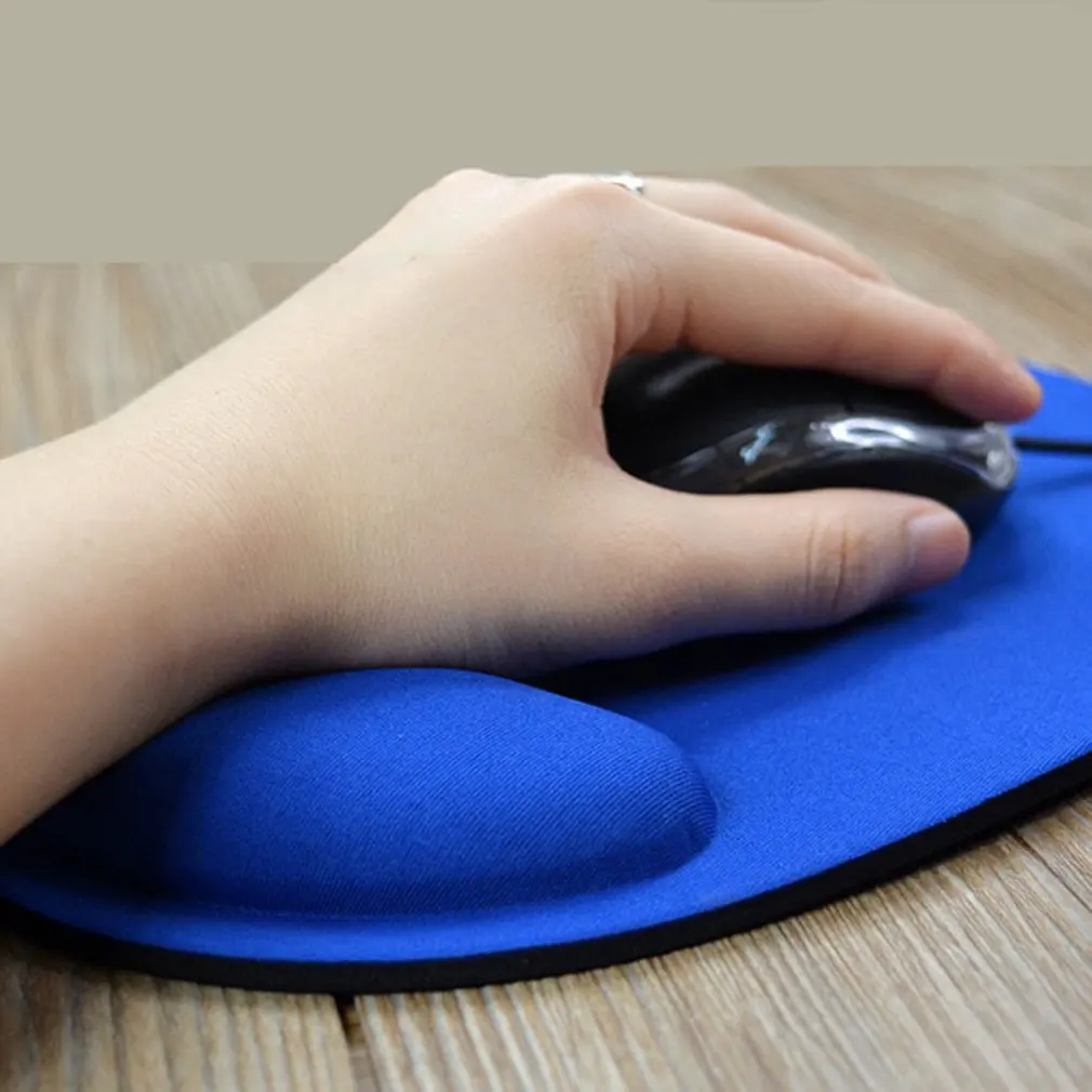 NEW-1PCS-Solid-Color-Non-slip-Mouse-Pad-Wristband-Comfortable-Mice-Mat ...
