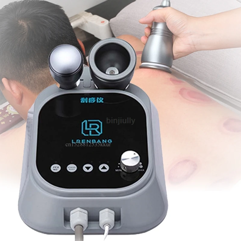 Electric Scraping Machine Ems Scraping Fat Burner Cupping Massager ...