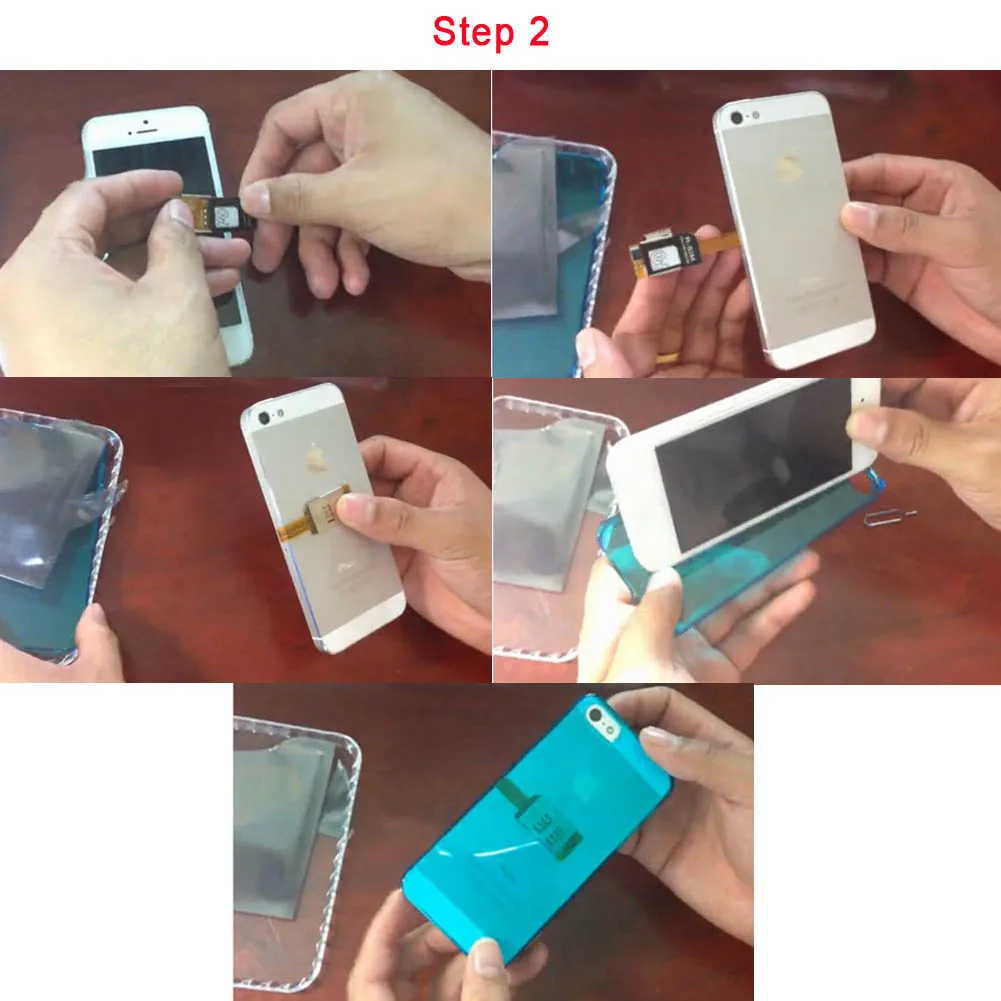 Лучшее качество двойной адаптер sim-карты для s 5/4s/4 Поддержка универсальные gsm и 3G-USIM